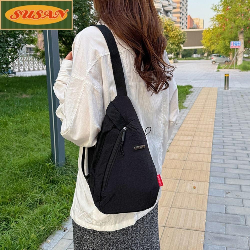 SUSANS Phone Crossbody Bag, Sport Portable Unisex Chest Bag, Nylon ...