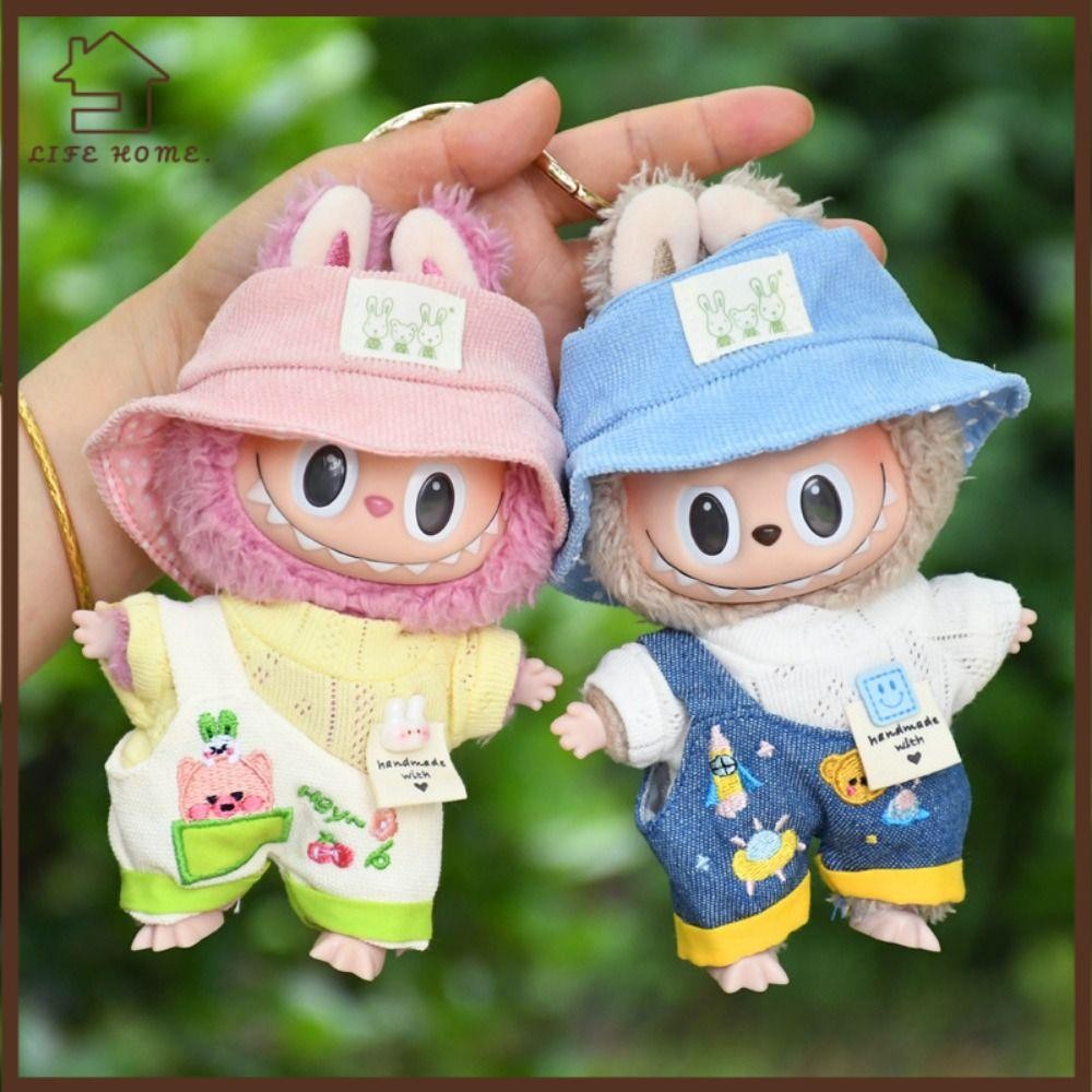 YELGIRL Labubu Doll Clothes, Annoying Duck Labubu Time To Chill Filled ...