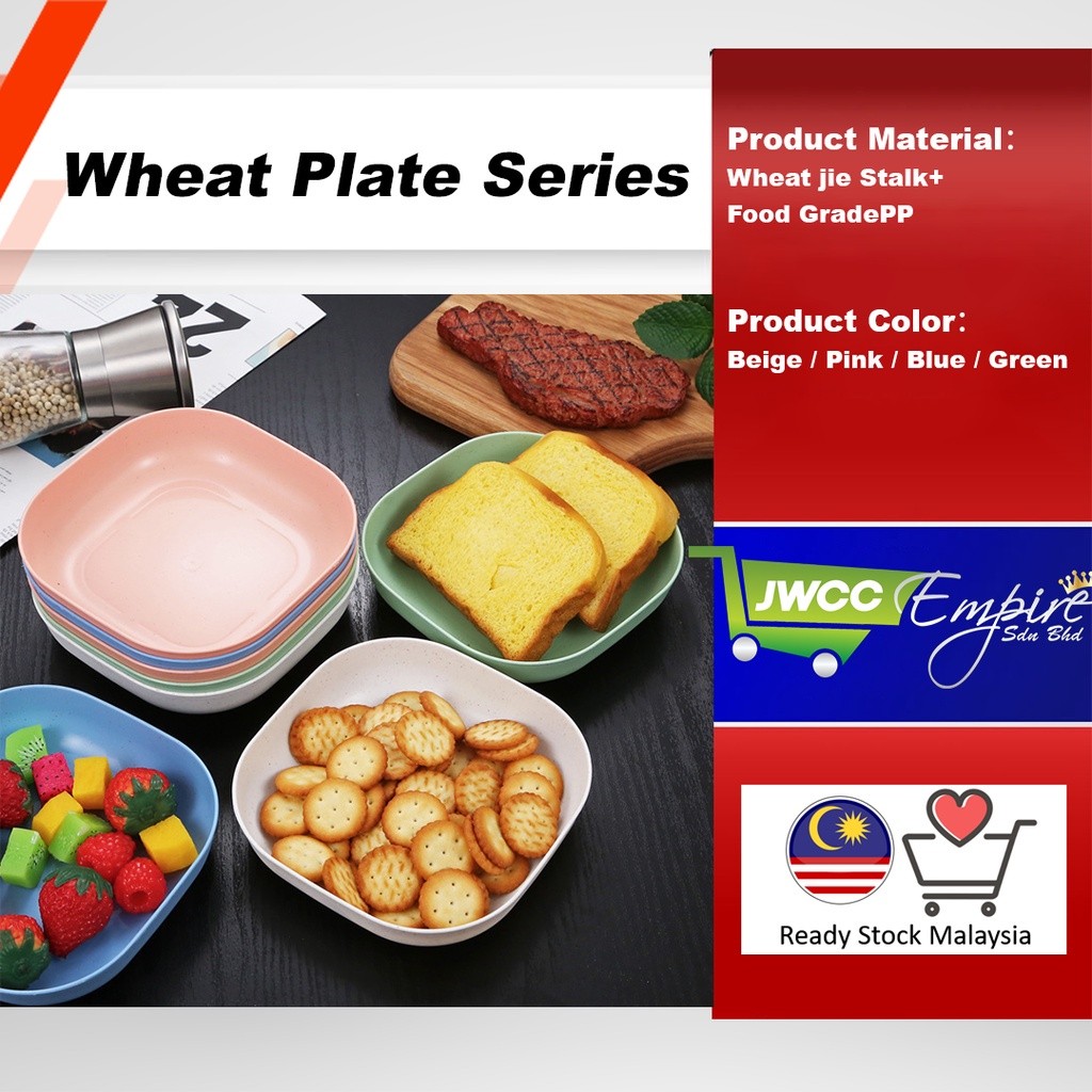 **Colorful Wheat Straw Bowl Set | 彩色小麦秸秆碗 | Set Mangkuk Jerami Gandum ...