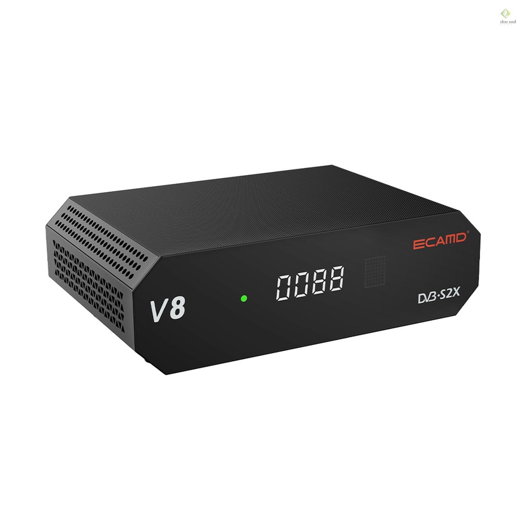 ECAMD V8 DVB-S2 Signal Receiver Set Top Box Receiver VCM/ACM/Multi ...