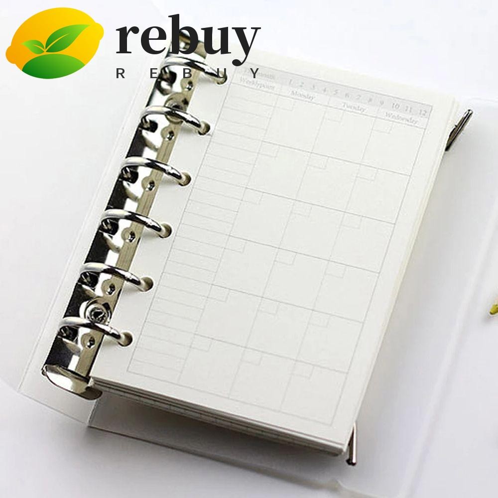 REBUY Paper Refill Monthly Weekly Spiral Binder To do List Daily ...