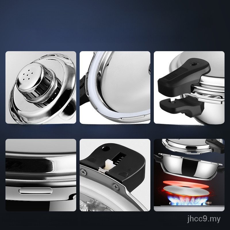 Periuk tekanan mini, periuk tekanan keluli tahan karat komersial ...