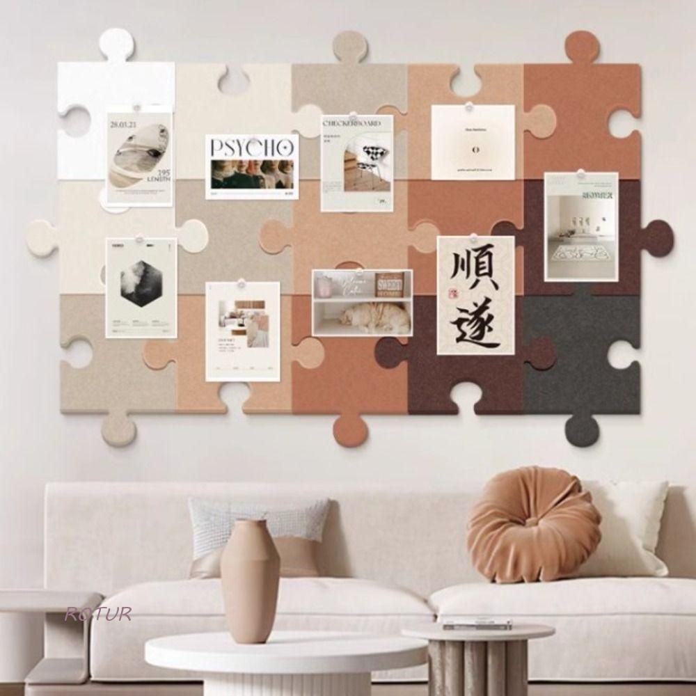 ROTUR Note Message Board, Letter Notice Puzzle Felt Display Board, INS ...