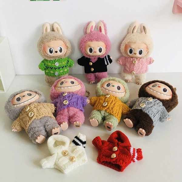 棉花娃娃 kuromi doll Anak patung enamel kain Rabu 17cm pakaian anak patung ...