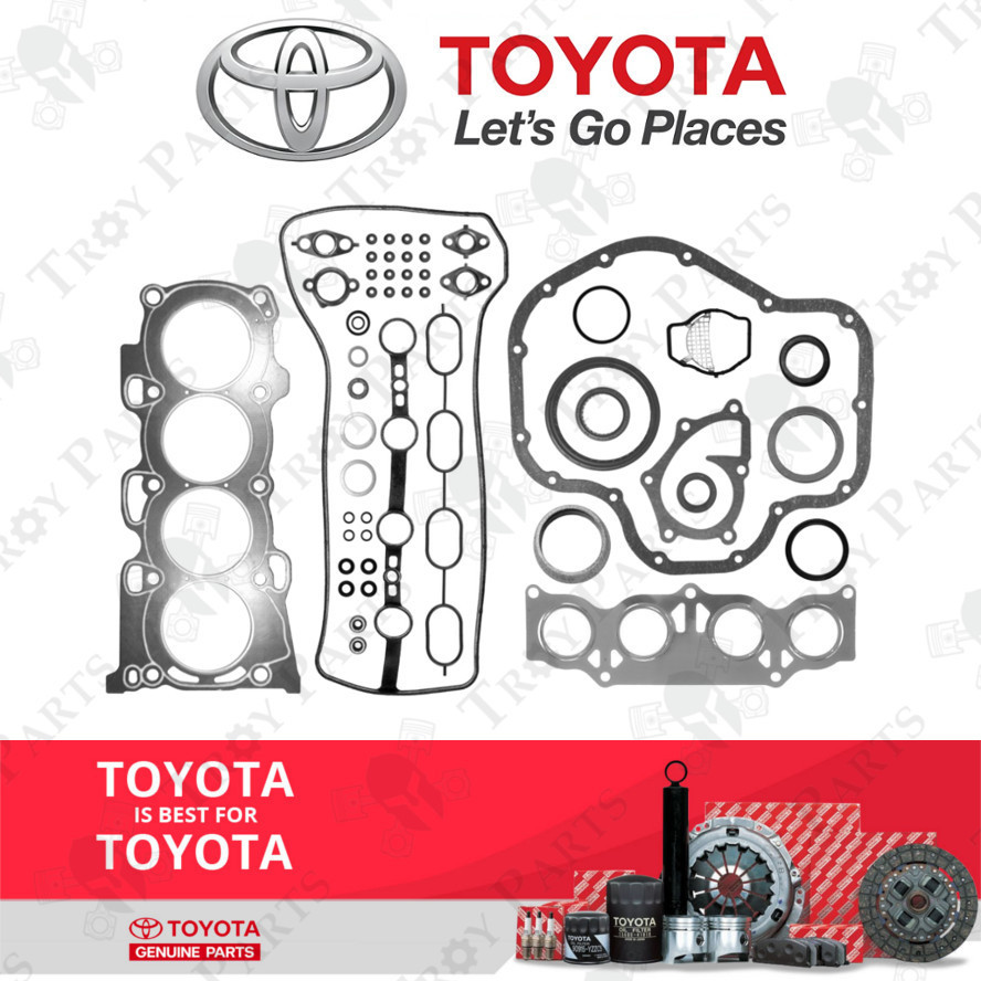 Original Toyota Overhaul Full Set Gasket 04111-28101 Toyota Camry ACV30 ...