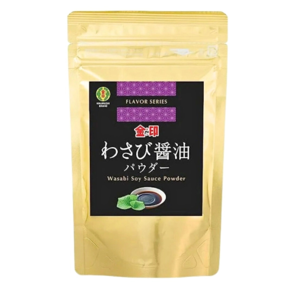 Japanese Wasabi Shoyu Salt Kinjirushi 60G Pack | Mustard Salt Soy Sauce ...
