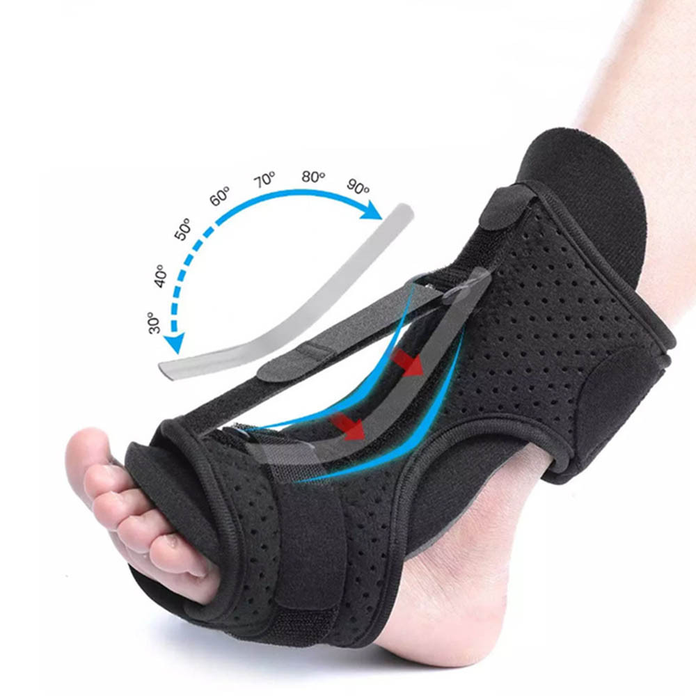 1pcs Adjustable Plantar Fasciitis Night Splint Foot Drop Orthosis ...