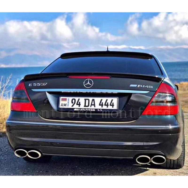For W211 Spoiler 2003-2006 Mercedes-Benz W211 YC E-class E200 E260 ...