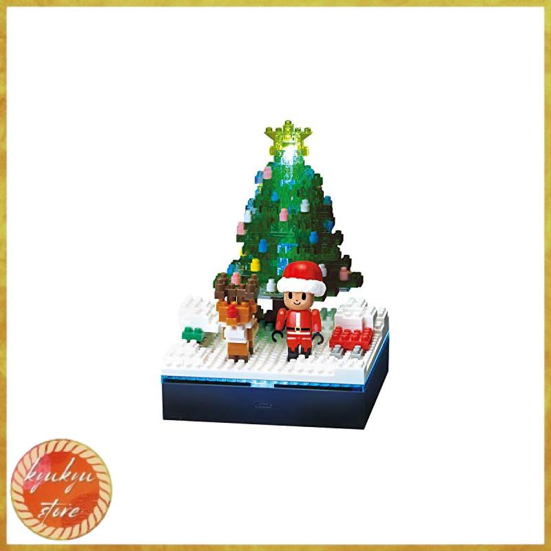 Nanoblock Stories Collection Fiber Optic LED + Christmas Tree NBH_018 ...