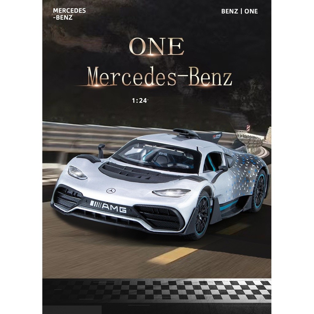 Diecast Collection Car 1:24 Scale Mercedes Benz Amg One Model Diecast ...