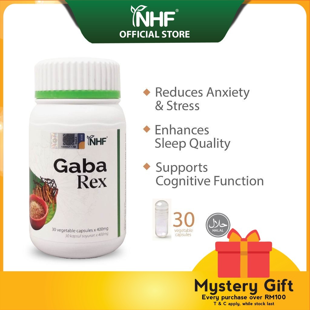 NHF Gabarex (30 Capsules) | Shopee Malaysia