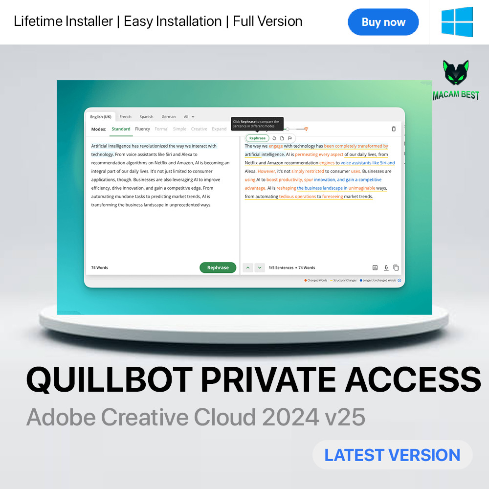 🔏 QuillBot Private Access | No Sharing, No Logout | 🔄 Auto-Renew | 🔥 Lifetime Use | 🖥️ Windows ...