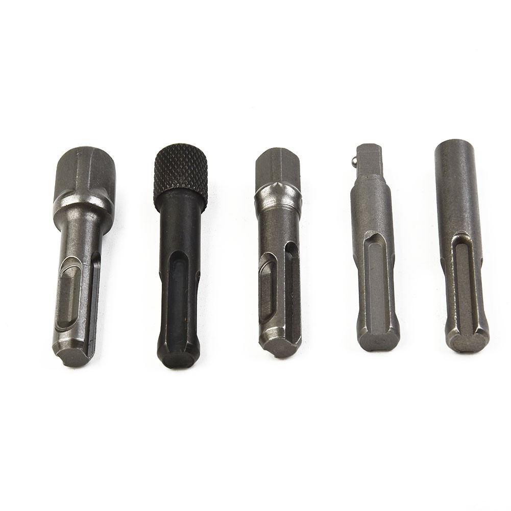 【DRHT 0619】5PCS SDS Plus Hex Socket Driver Hammer Drill Bit Chuck ...