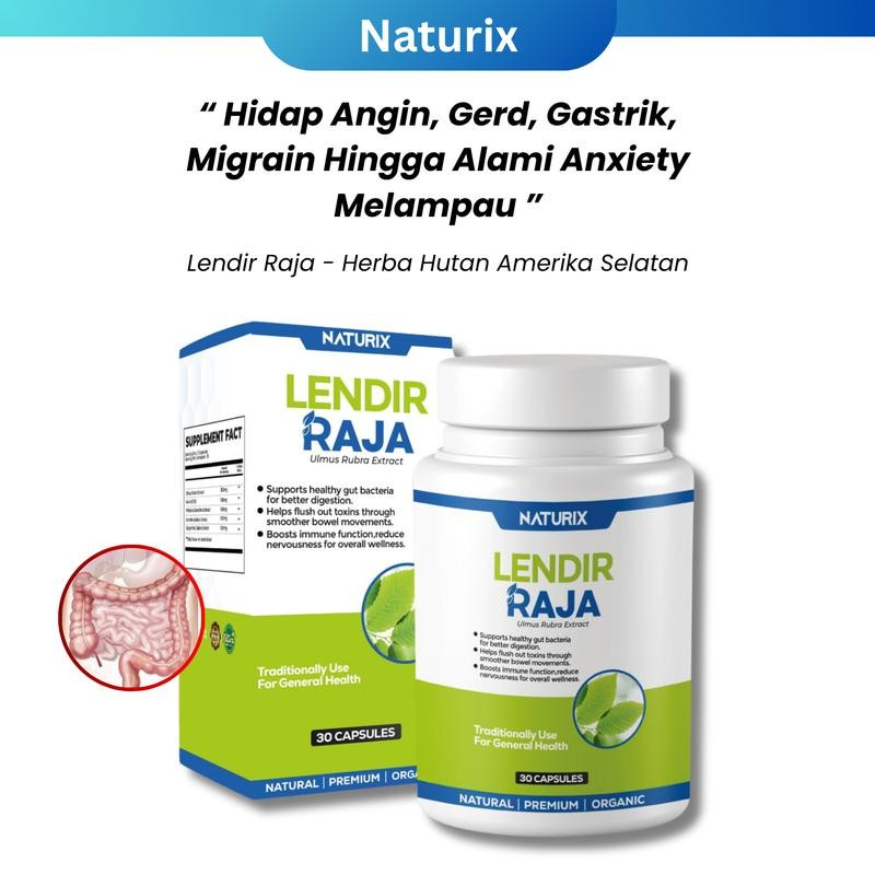 Lendir Raja - Gerd Anxiety Angin & Pedih Ulu Hati - Ekstrak Botani ...