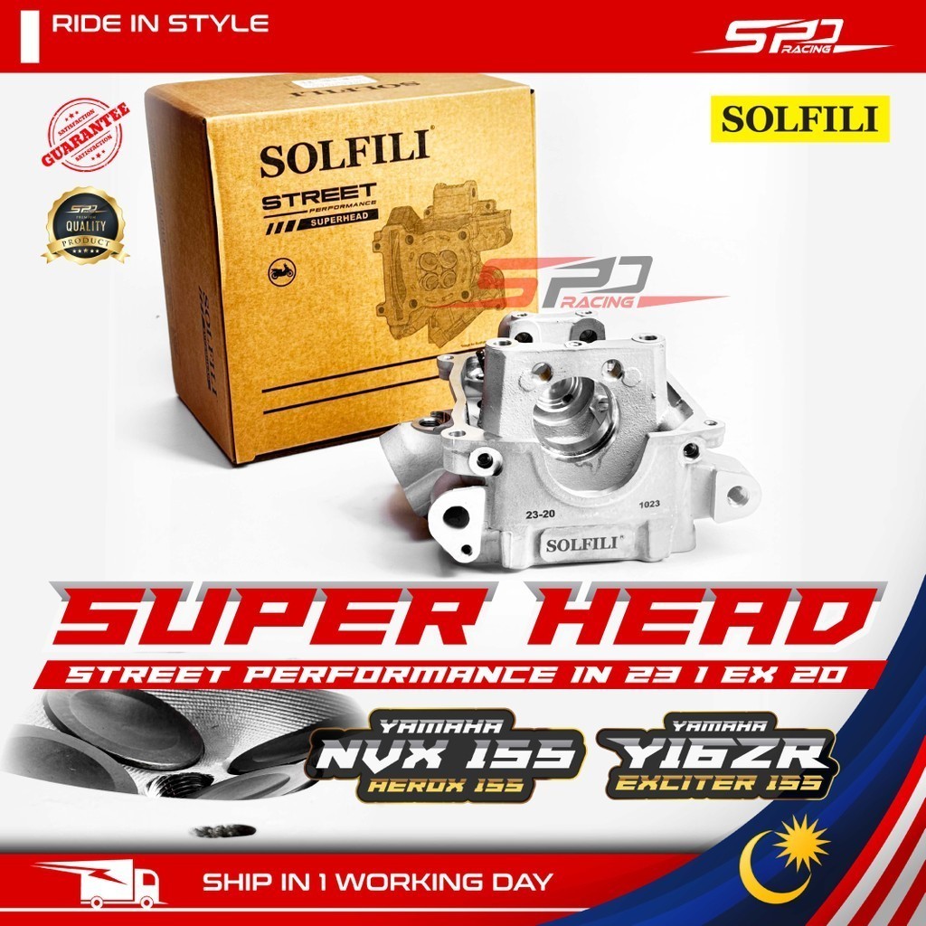 Y16 NVX Super Head I IN 23 EX 20 I Street Performance SOLFILI sofili ...