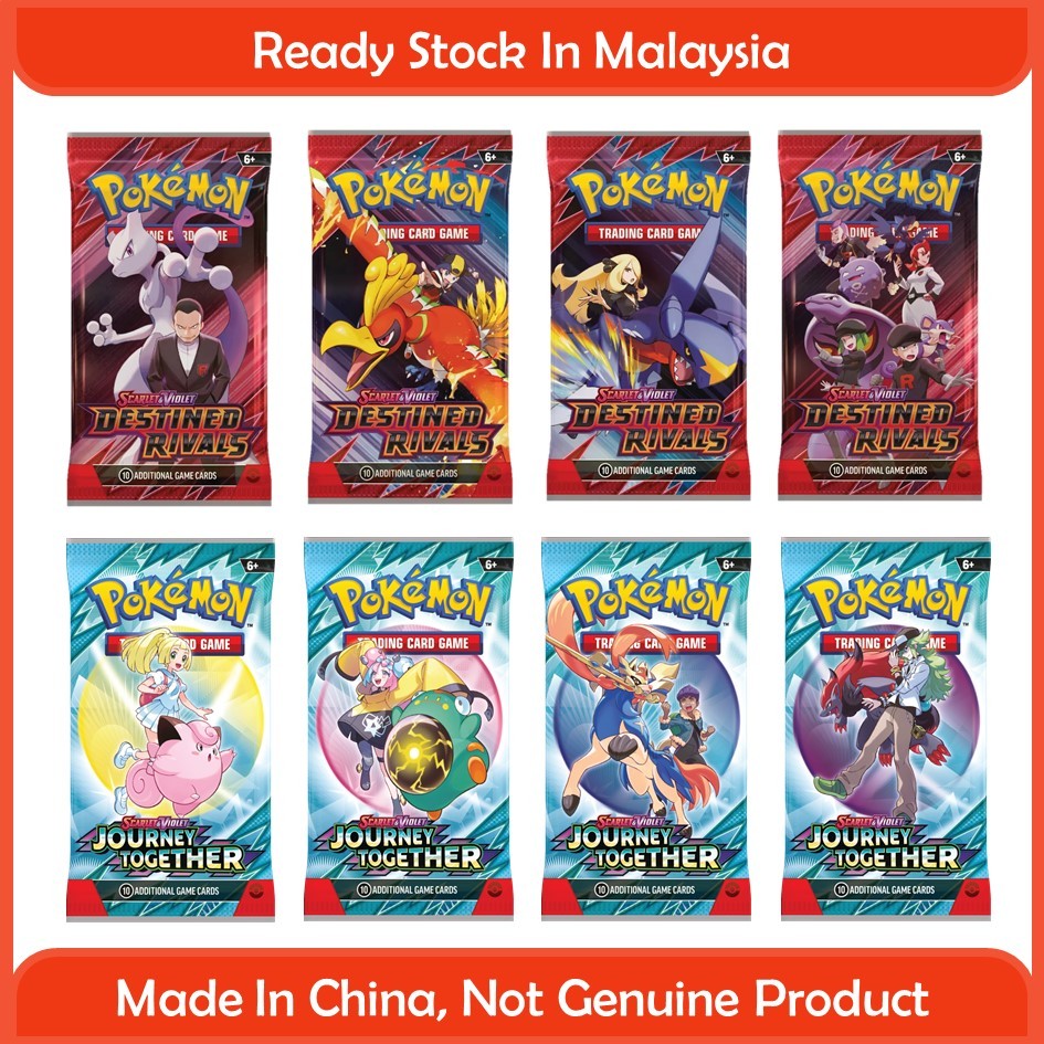 [Ready Stock] Pokemon Trading Card Pack Collection Card Game PTCG ...