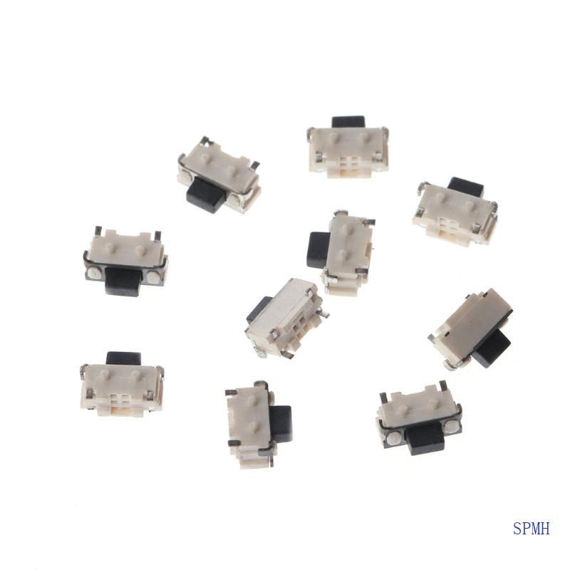 SUP 10 Pcs 1 Set Side Tactile Push Button Micro SMD SMT Tact Switch ...