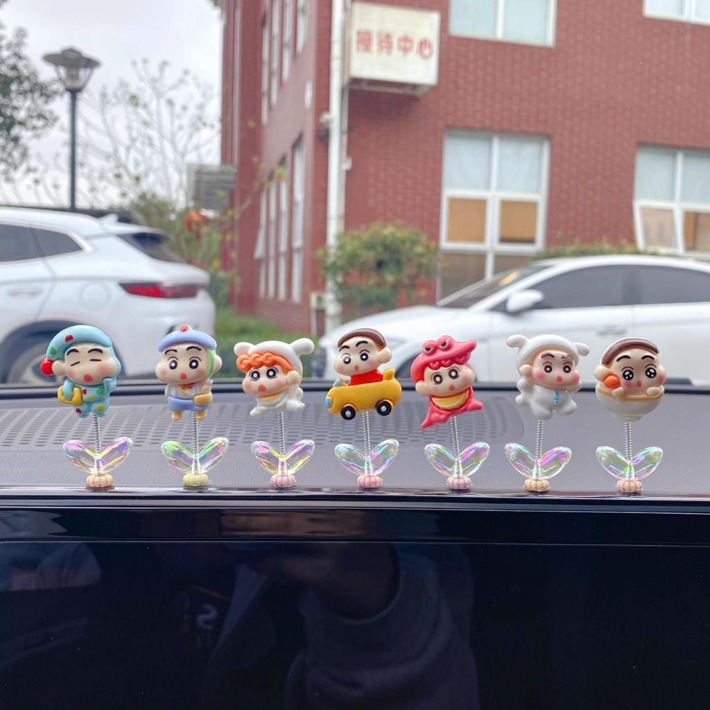 Crayon Shin-Chan Interior Decorations Supplies Car Center Console Doll ...