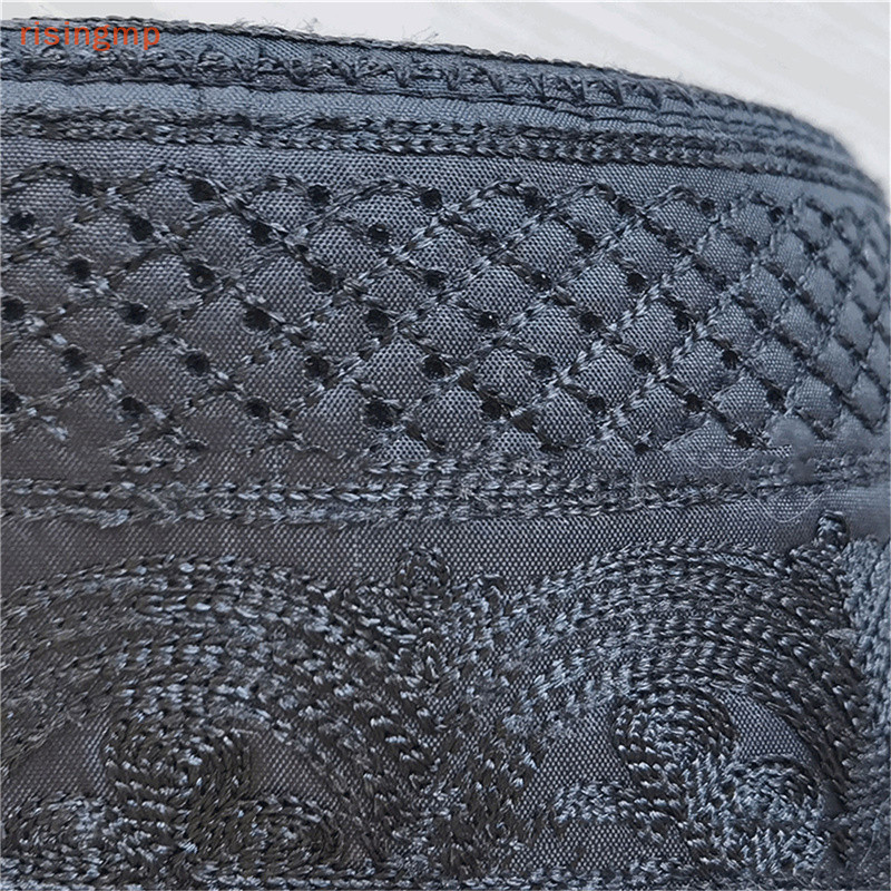 [risingmp] Muslim Men Hat Cap Cotton Velvet Prayer Kufi Islam Bonnet ...
