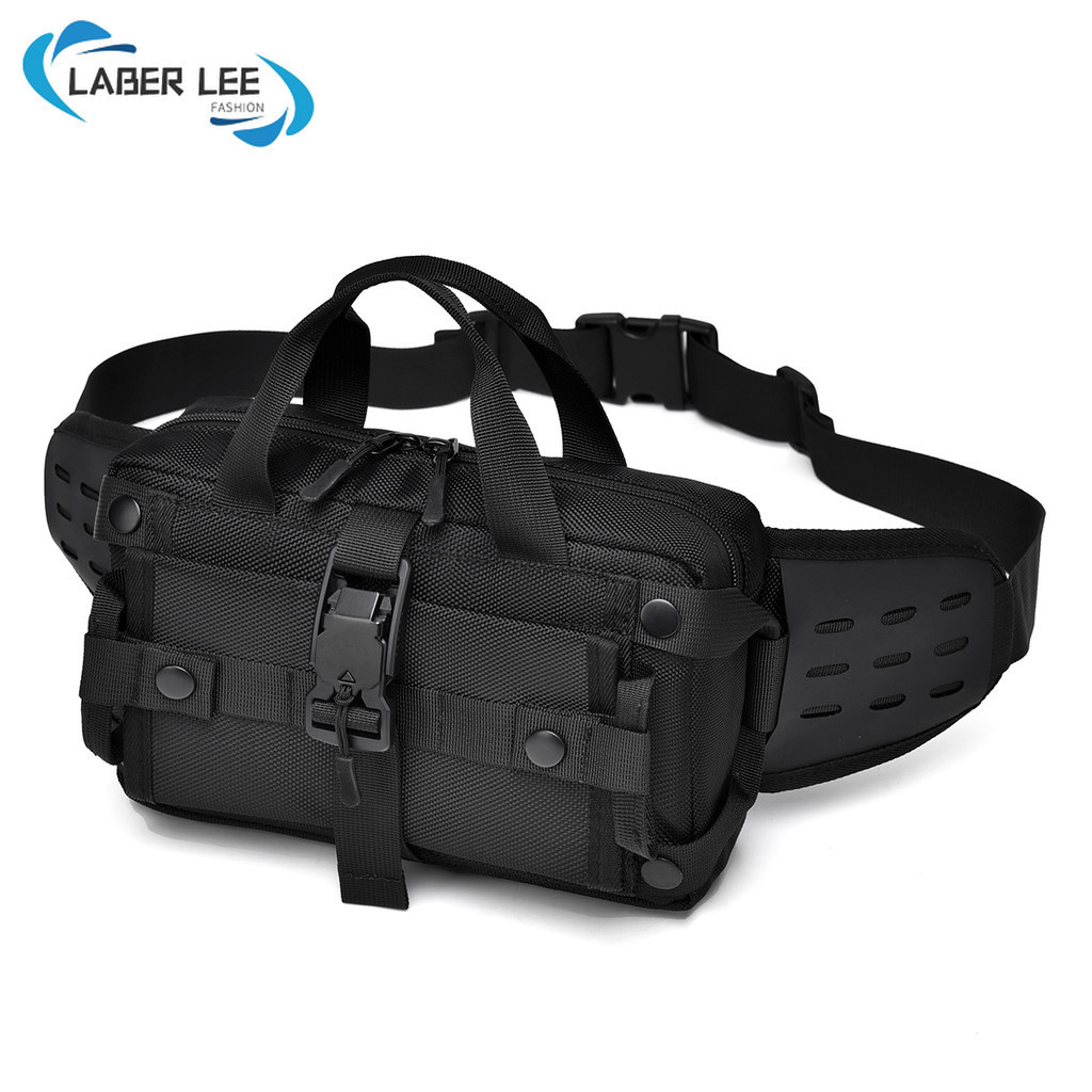 LABER LEE Premium Waist Bag Men Waterproof Crossbody Chest Bag Sling ...