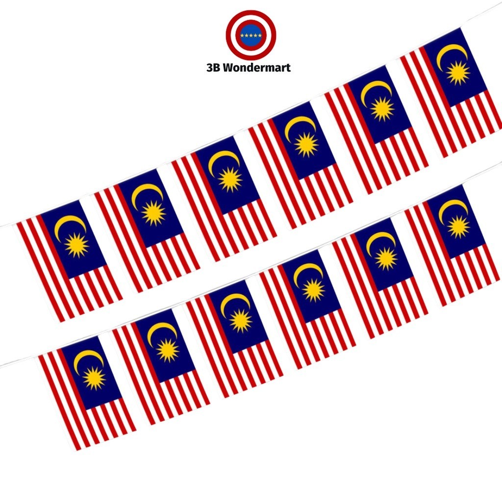 Bendera Malaysia Polyester Malaysian Flag 1X2 2X4 3X6 2X8 | Shopee Malaysia