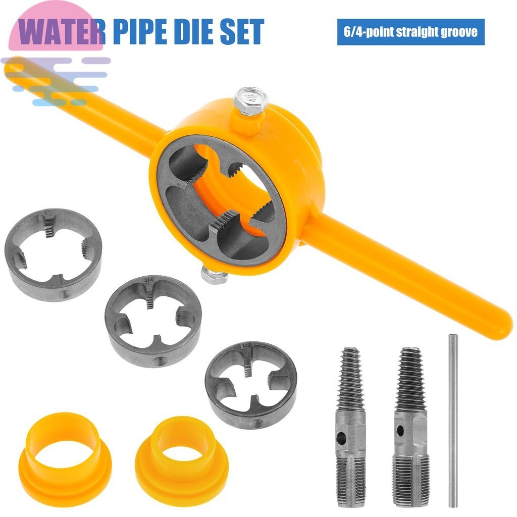 PVC Thread Maker Tool Pipe Threader Kit with Plastic Pipe Thread and ...