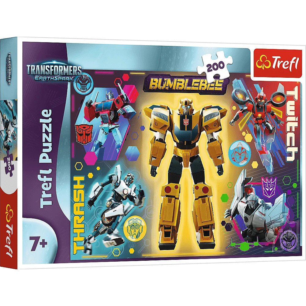 Trefl Transformers Earthspark Puzzle 100 pcs | Shopee Malaysia