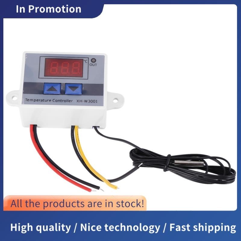 220V Digital LED Temperature Controller 10A Thermostat Control Switch ...