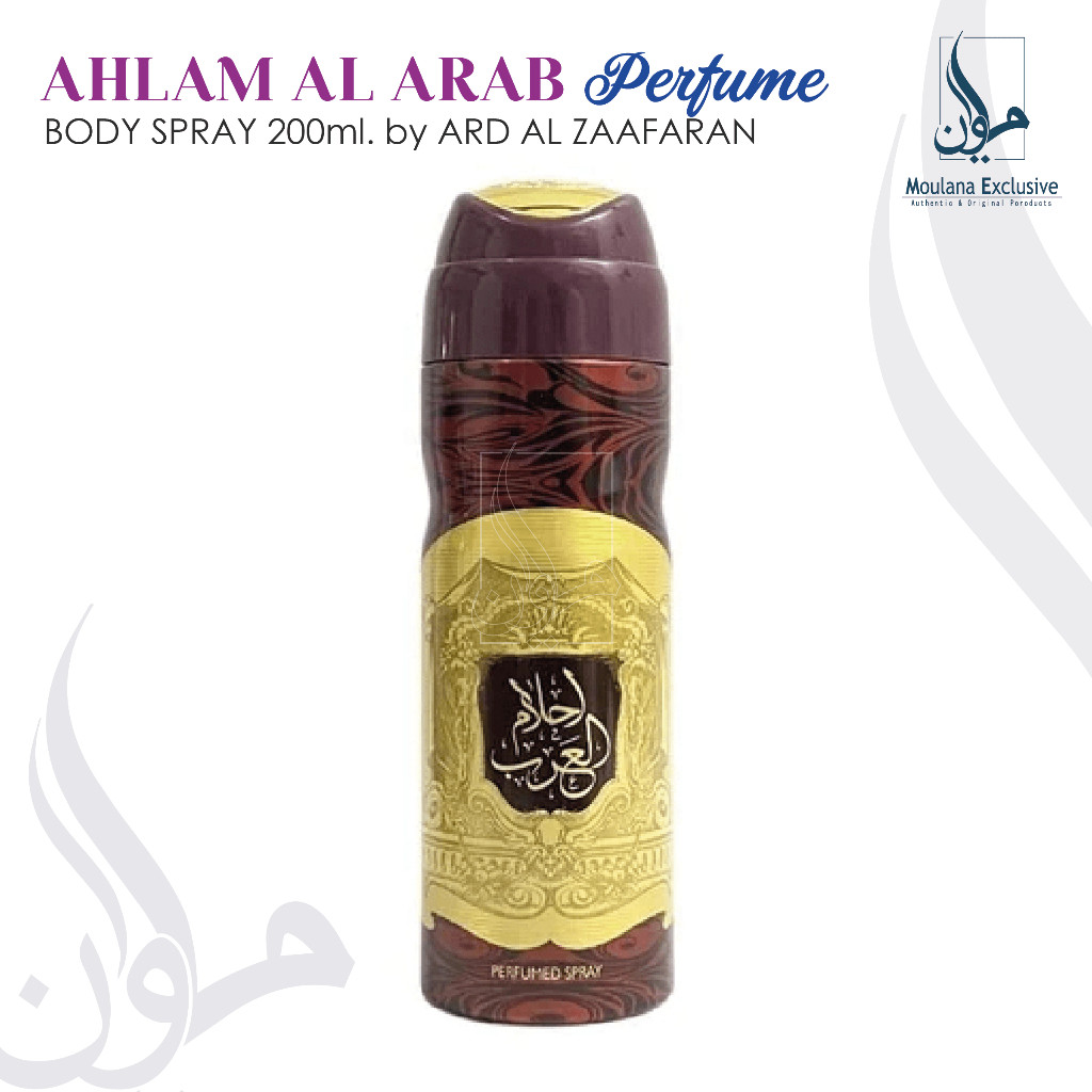 Ahlam Al Arab Body Perfumed Spray (200ML) | Shopee Malaysia