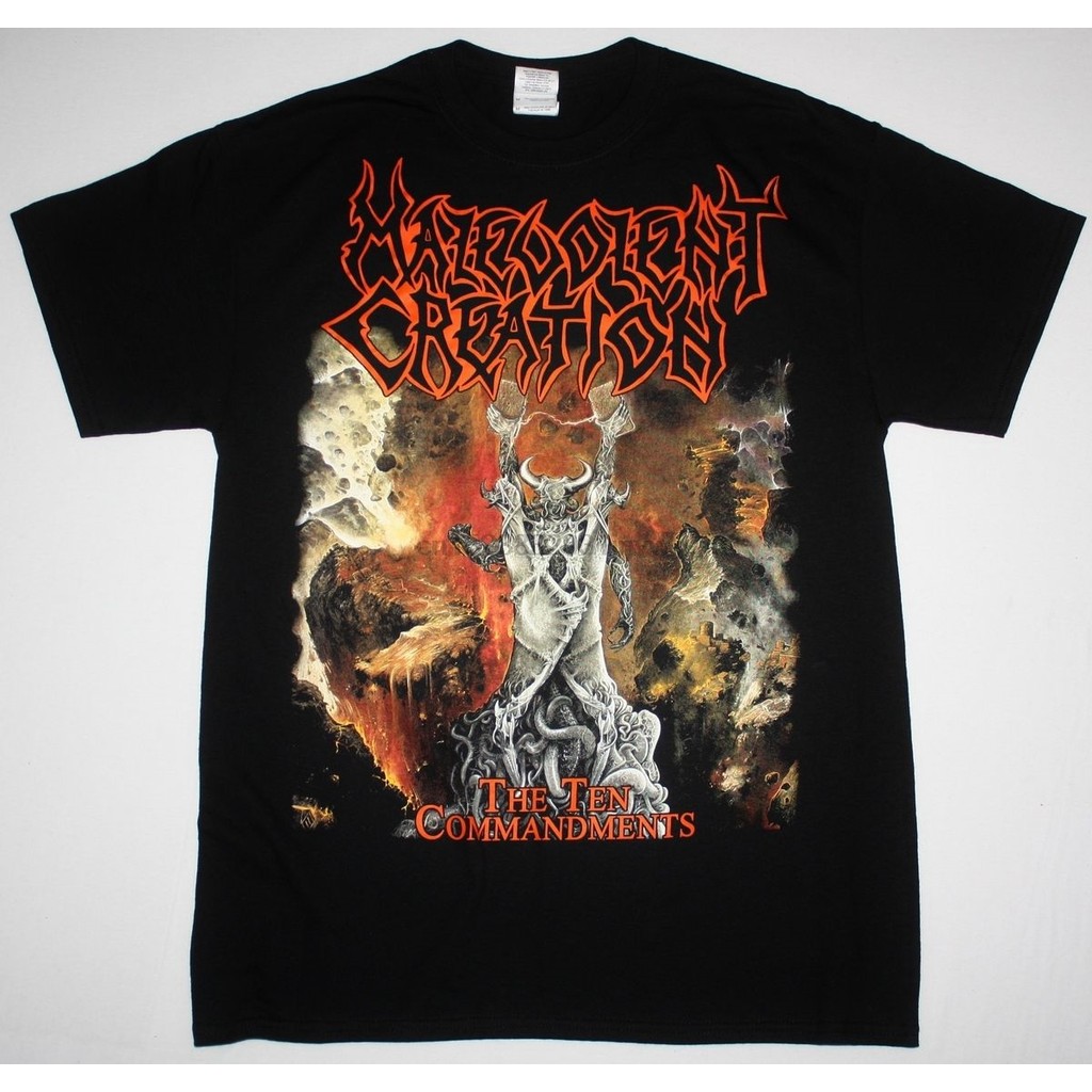 MALEVOLENT CREATION THE TEN COMMANDMENTS DEATH SUFFOCATION NEW BLACK T ...