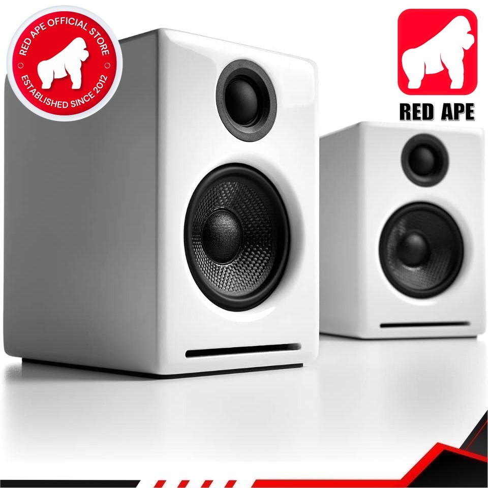 Audioengine A2+ Plus, Wireless Bluetooth Speaker: Desktop Monitor ...
