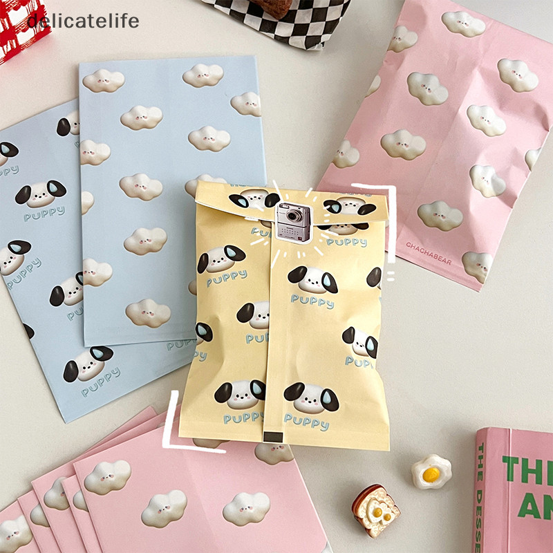 delicatelife 10Pcs Cute Cartoon Design Gift Paper Bag Kawaii Color Girl ...