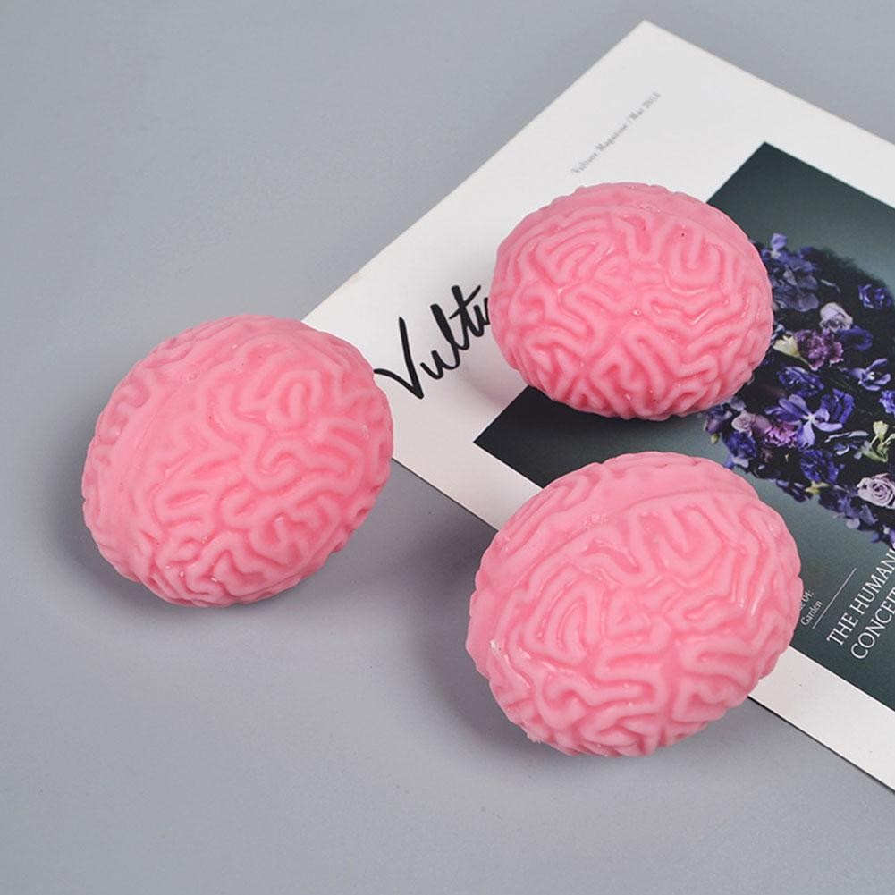 Brain Squeeze Toy Stress Relief Finger Exercise Relaxing Mindset ...
