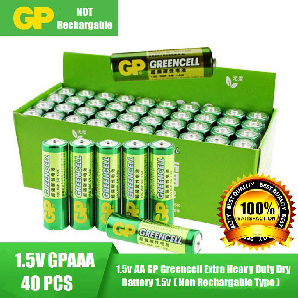 [GENUINE] GP Ultra Alkaline (1 BOX: 20 PCS)/ GP BATTERY SUPERCELL SUPER ...