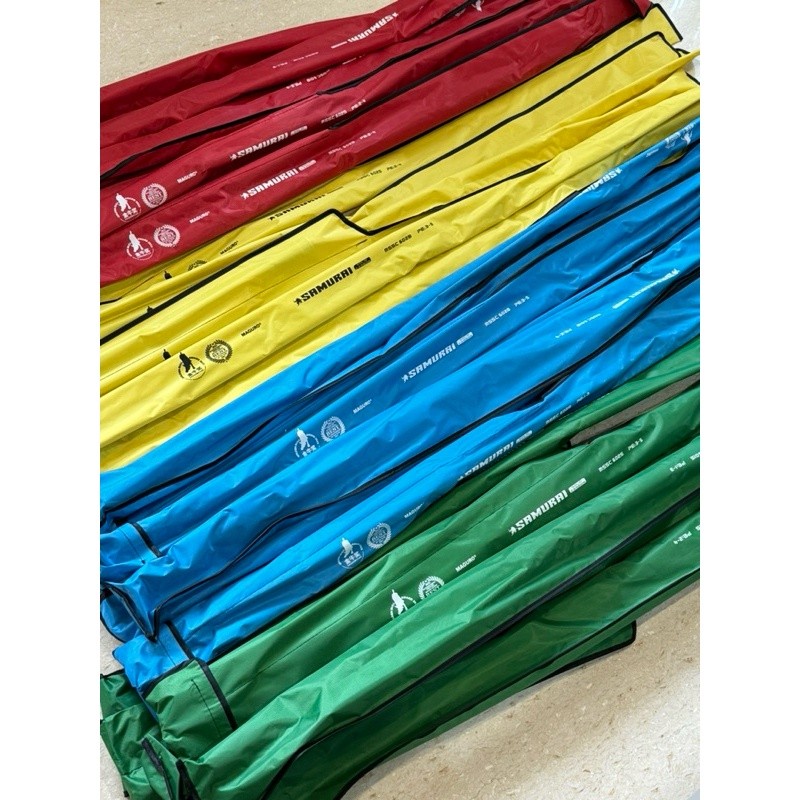 MAGURO SAMURAI SOLID CARBON FISHING ROD MSSC SPINNING & BAIT CASTING ...