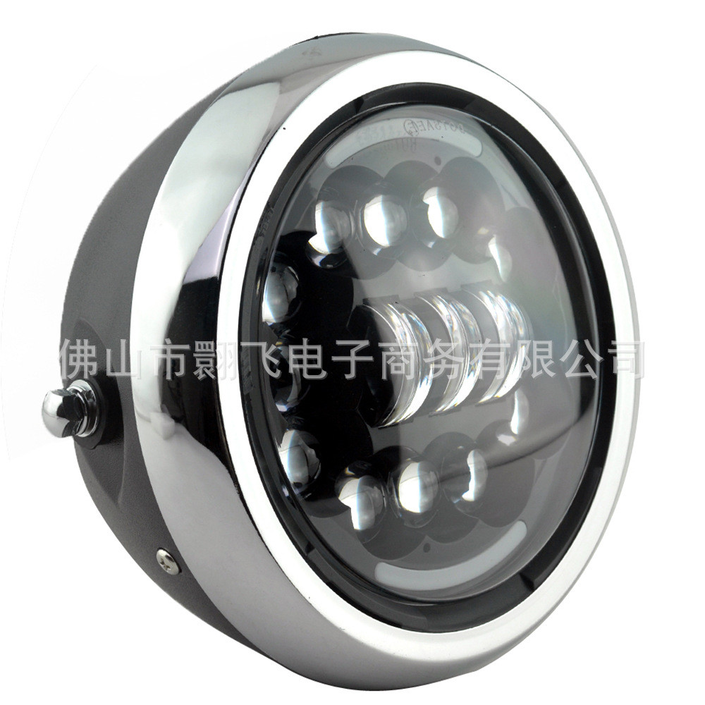 Promotion Motorcycle Modified LED Headlight Harley Headlight Retro ...