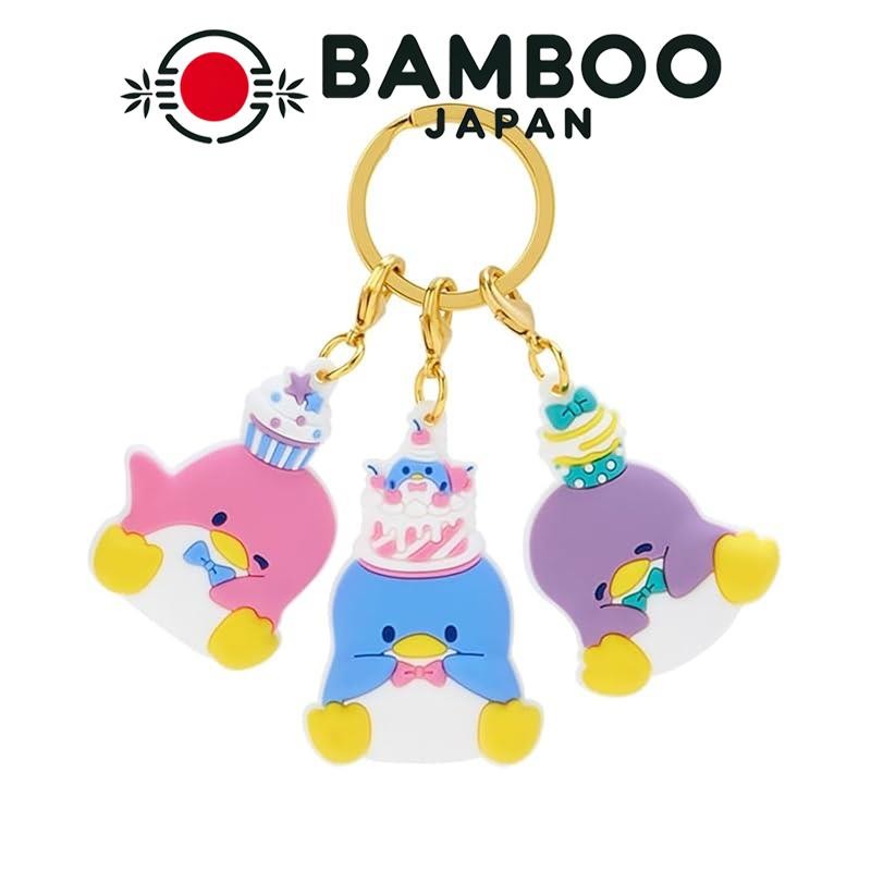 Sanrio (SANRIO) Rubber 3-way key holder Birthday Tuxedo Sam Taxam ...