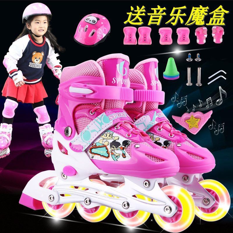 roller skate shoes kasut roda Kasut untuk kanak-kanak set penuh boleh ...