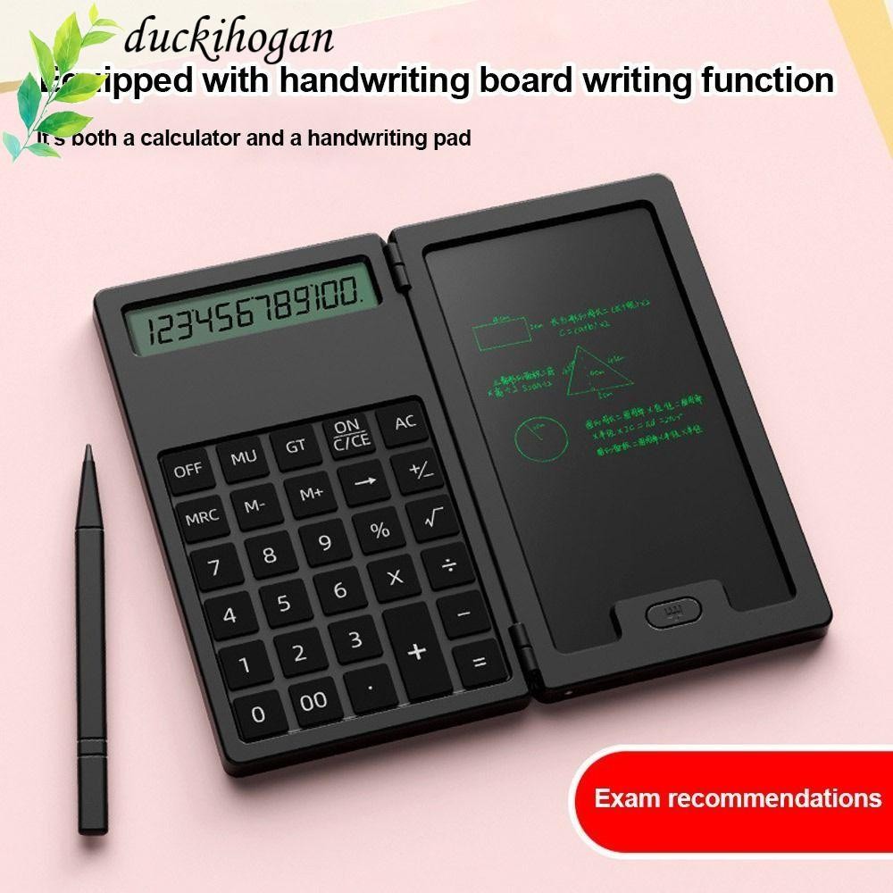 DUCKIHOGAN Scientific Calculators, 12-Digit LCD Notepad Math Calculator ...