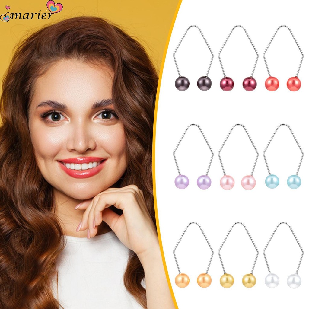 MARIER Pearl Alloy Dimple Maker, 1 Pair Facial Beauty Tool for Cheeks ...