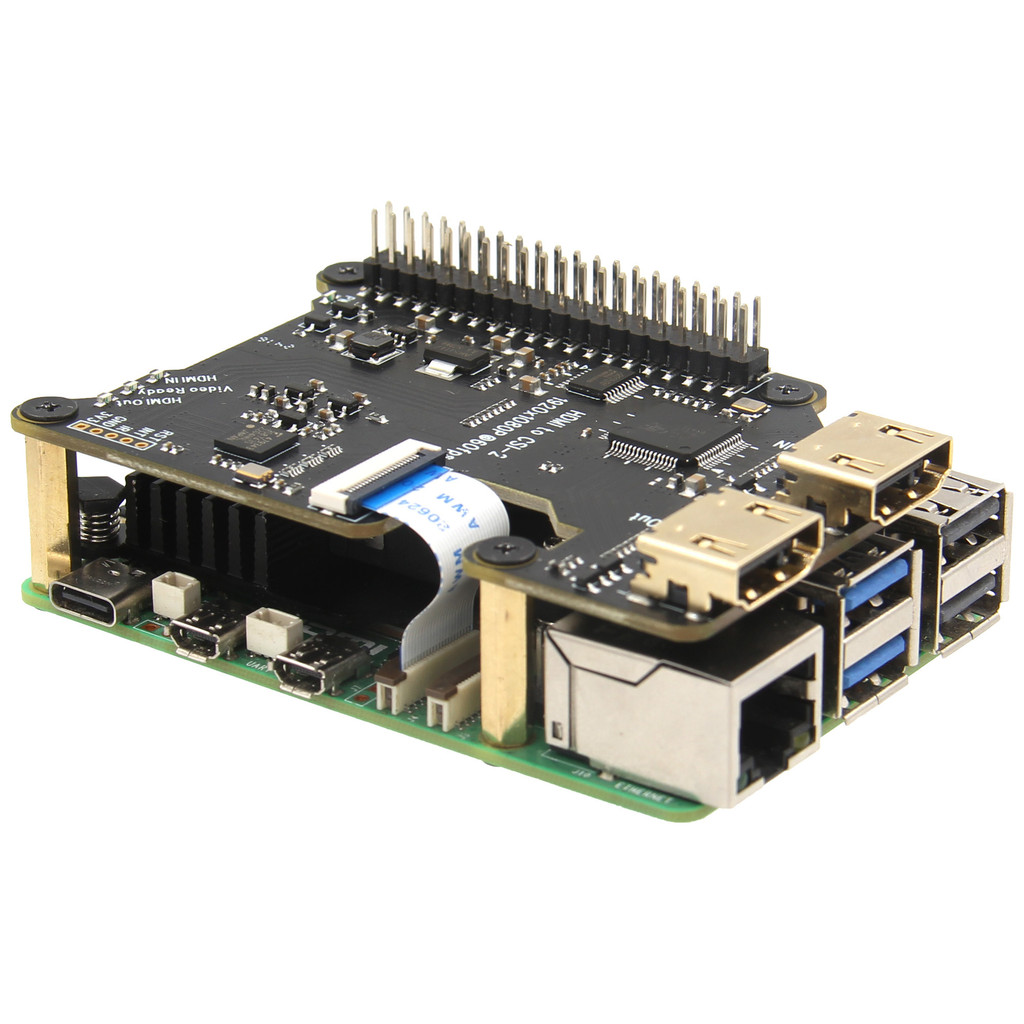 Raspberry Pie 5 HDMI to CSI-2 Module Support Audio & Video Compatible ...