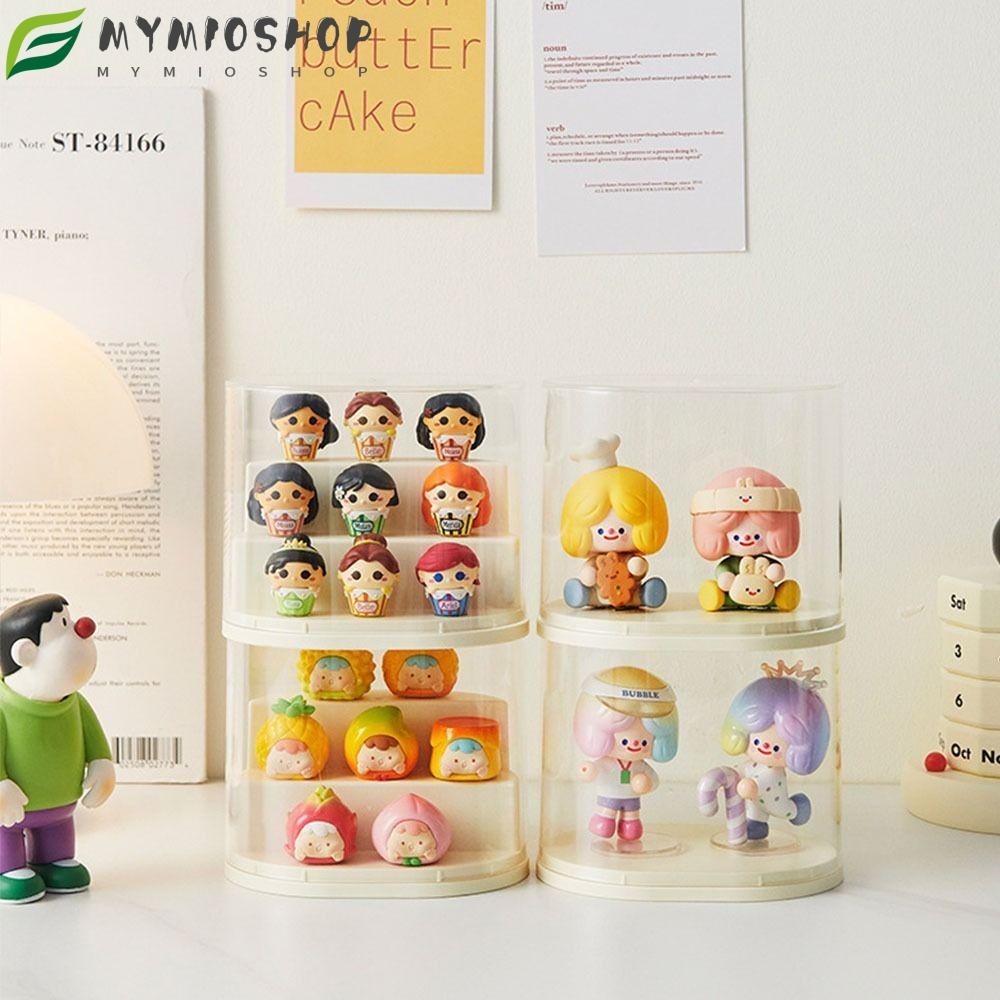 MIOSHOP Pop Mart Figures Display , Transparent Removable Pop Mart Box ...
