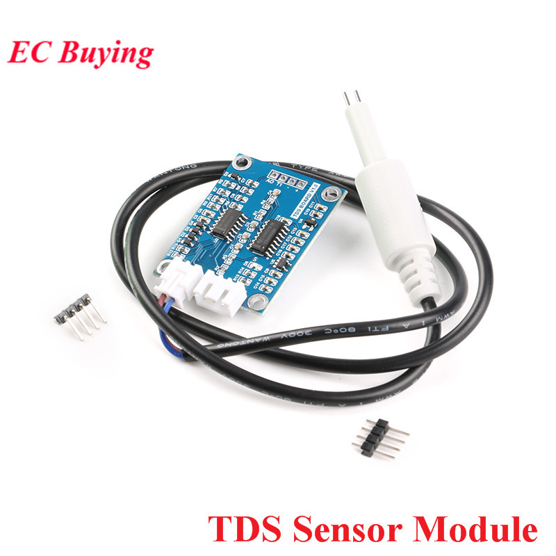 TDS Sensor Module Dissolved Solids Analog Signal Soluble Solid Water Quality Detection DS18B20 ...