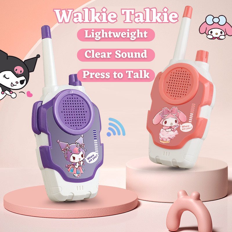 2pcs/SET Walkie Talkie Kids Talkie Walkie Toy Wireless Handheld ...