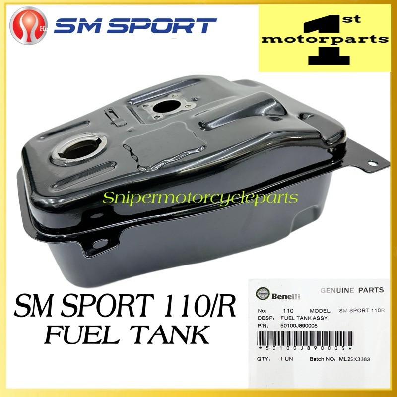 [100% ORI BENELLI] SM SPORT 110/R FUEL TANK TANGKI MINYAK PETROL TANK ...