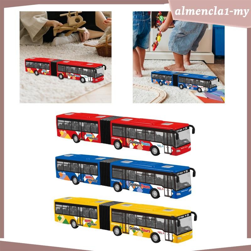 [AlmenclaabMY] Retractable Long Bus Model, Two-Section Articulated Bus ...
