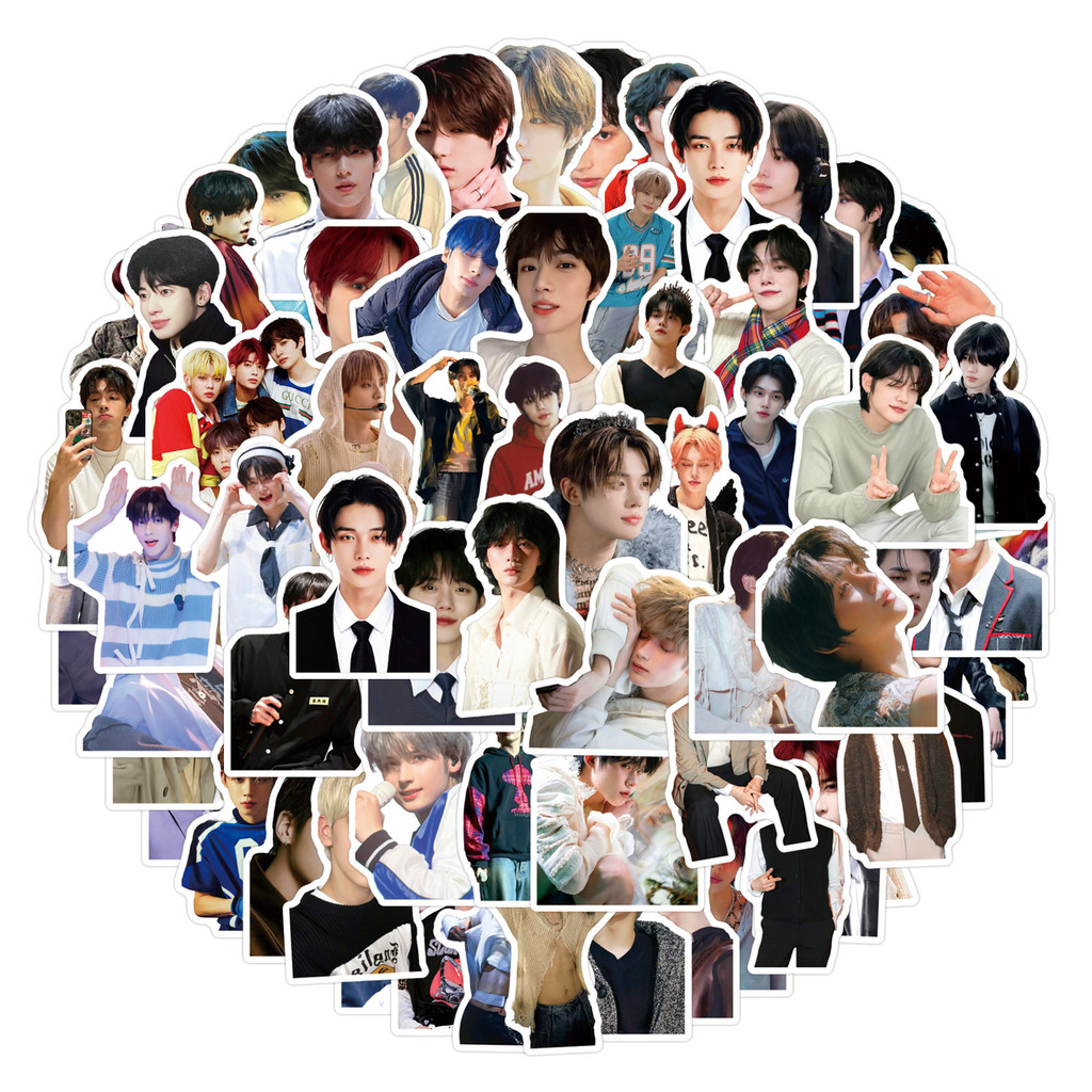 55/110PCS New KPOP Boy Band TXT Graffiti Stickers for Bicycle Hand ...