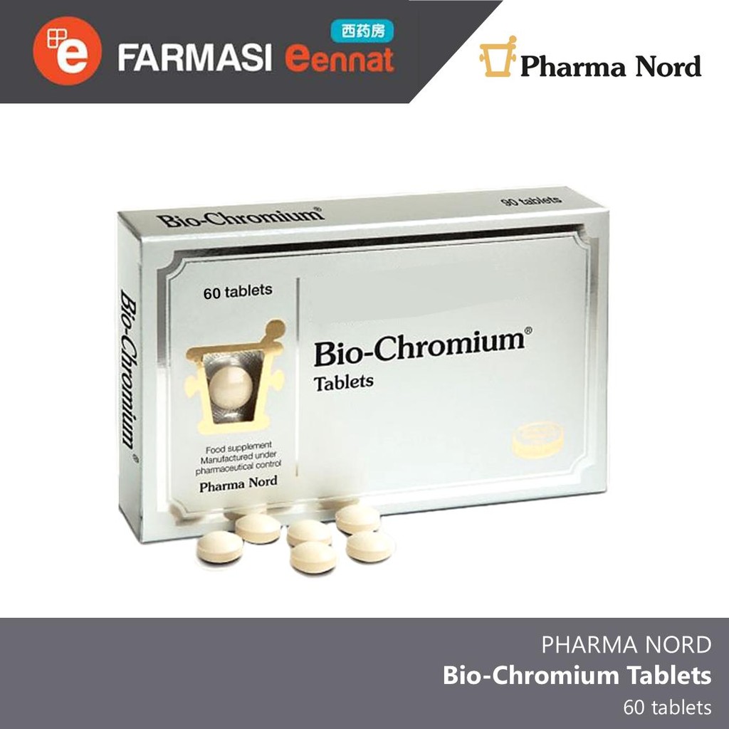 [Eennat Pharmacy] Pharma Nord Bio-Chromium Tablets (60's) | Shopee Malaysia