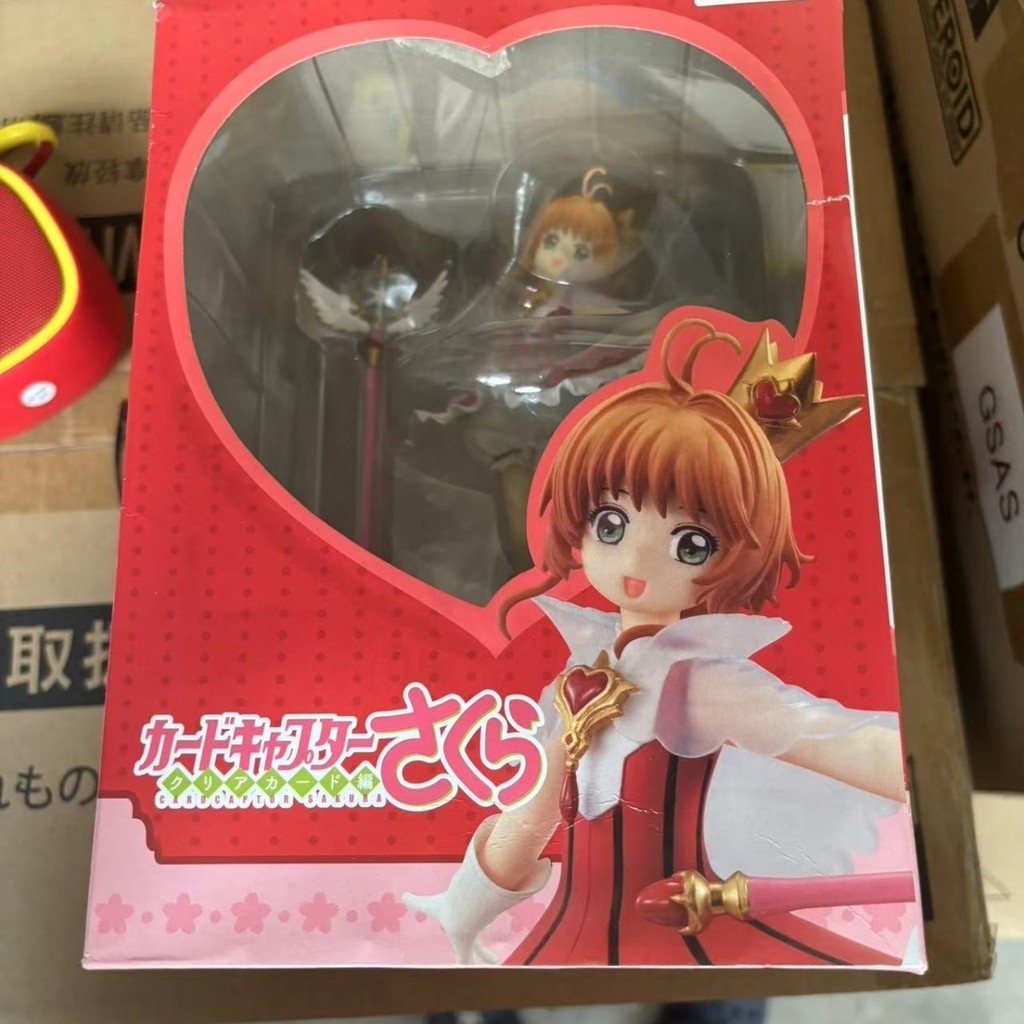 Magic Card Girl Sakuraki Nomoto Sakura Sakura Magic Card Anime Figure ...