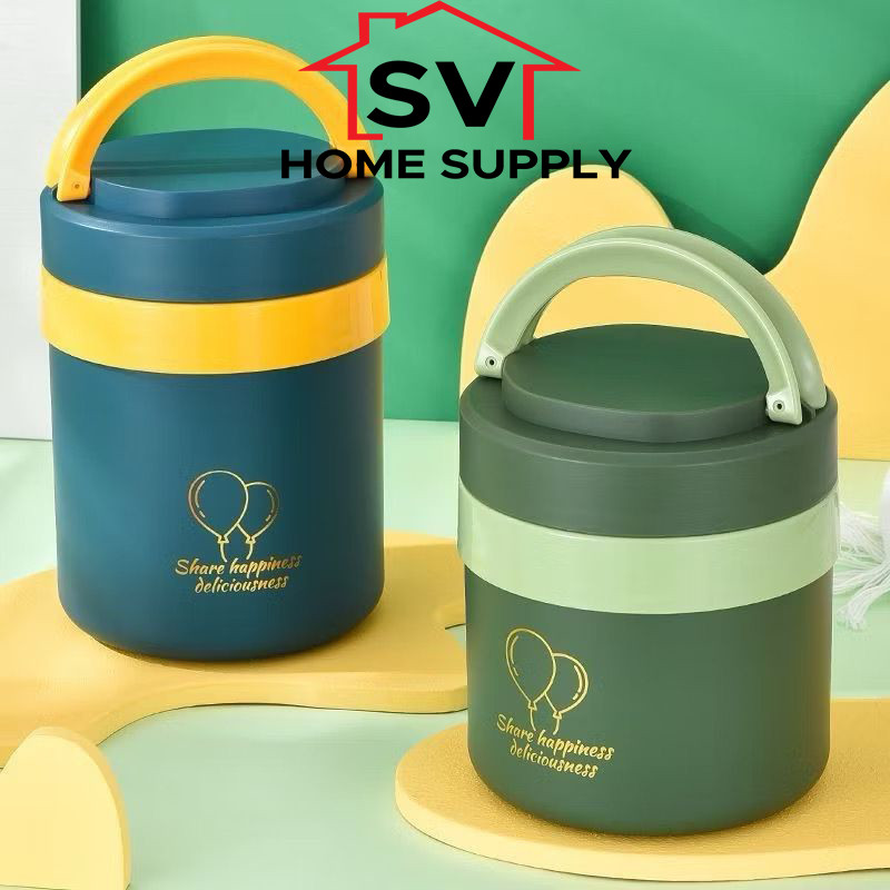 Porridge Soup Container Thermal Thermos 304 Stainless Steel Hot Vacuum ...